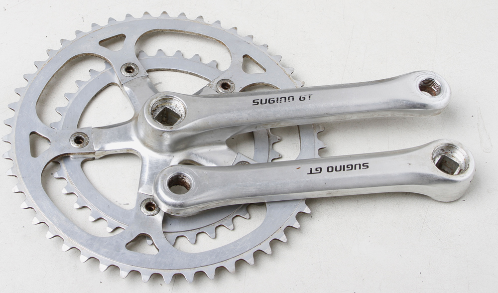 CSD74 SUGINO GT COMPACT CHAINSET 170mm 50/36T Sugino rings 110mm BCD ...