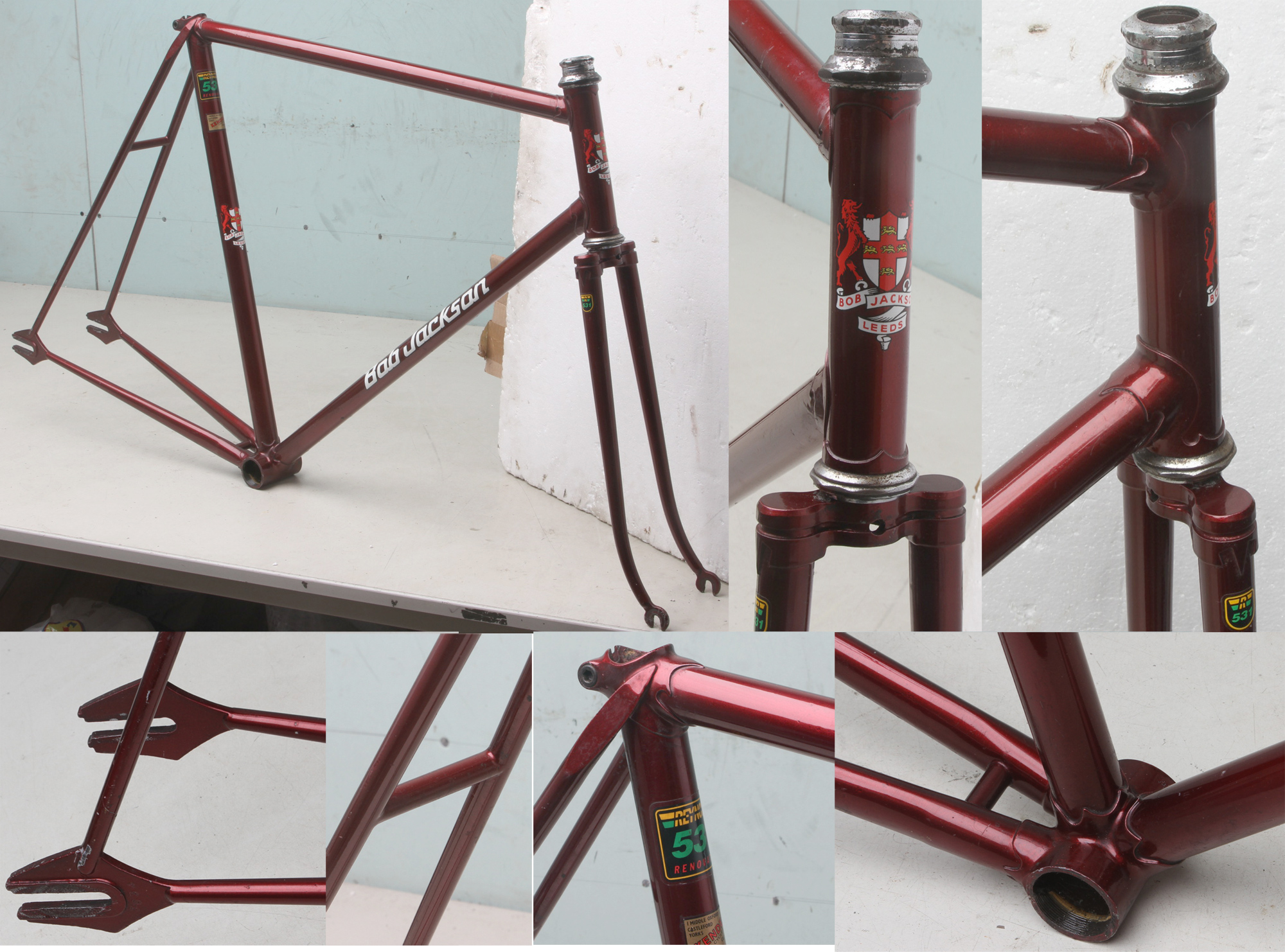 Hilary Stone Classic Track & Road-Track Frames pre-1970