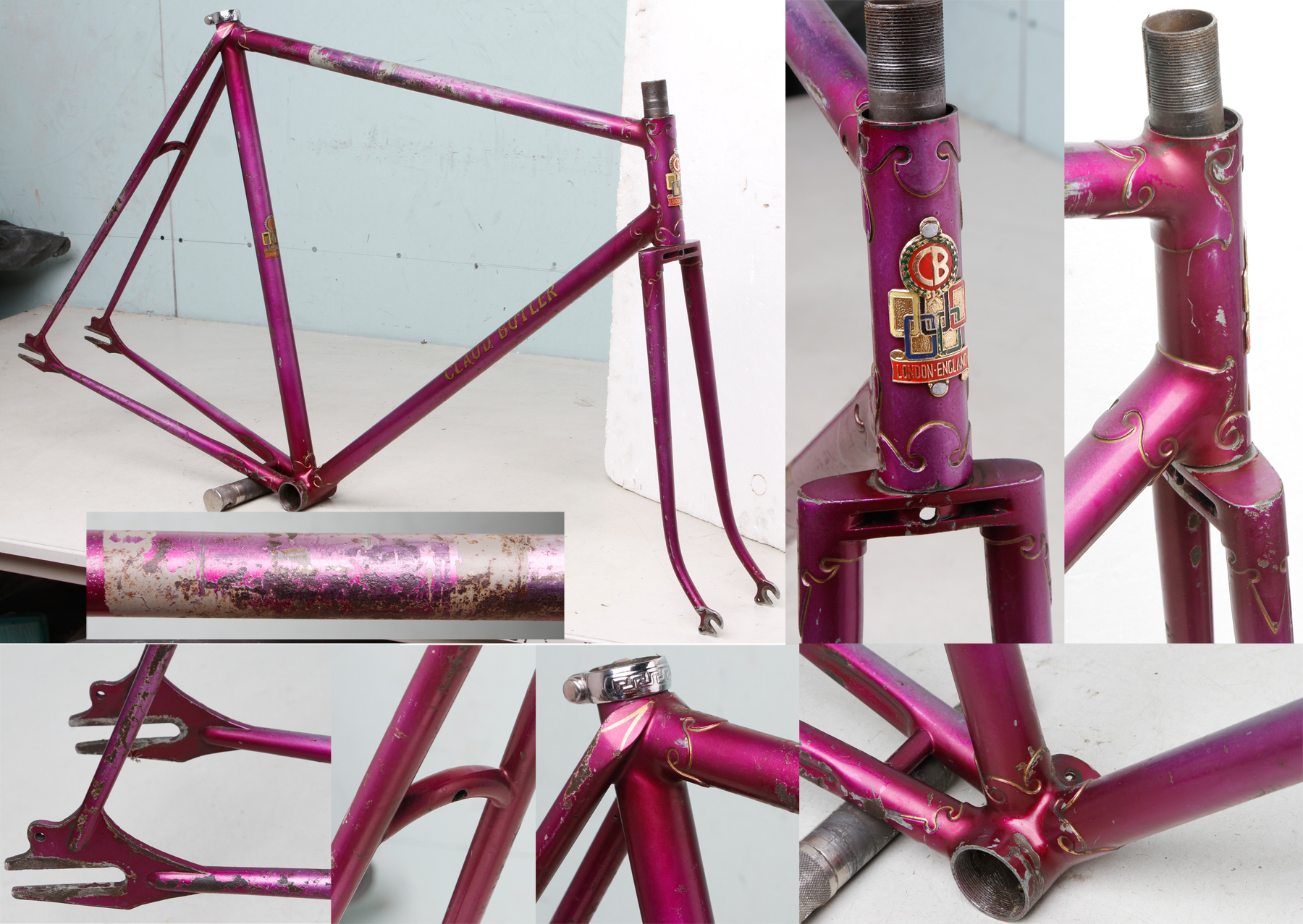Hilary Stone Classic Track & Road-Track Frames pre-1970