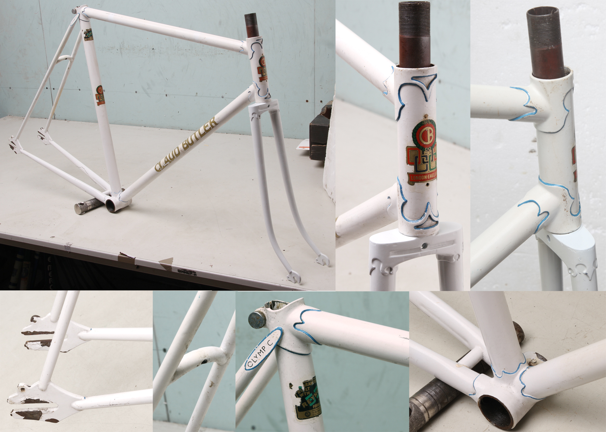 Hilary Stone Classic Track & Road-Track Frames pre-1970