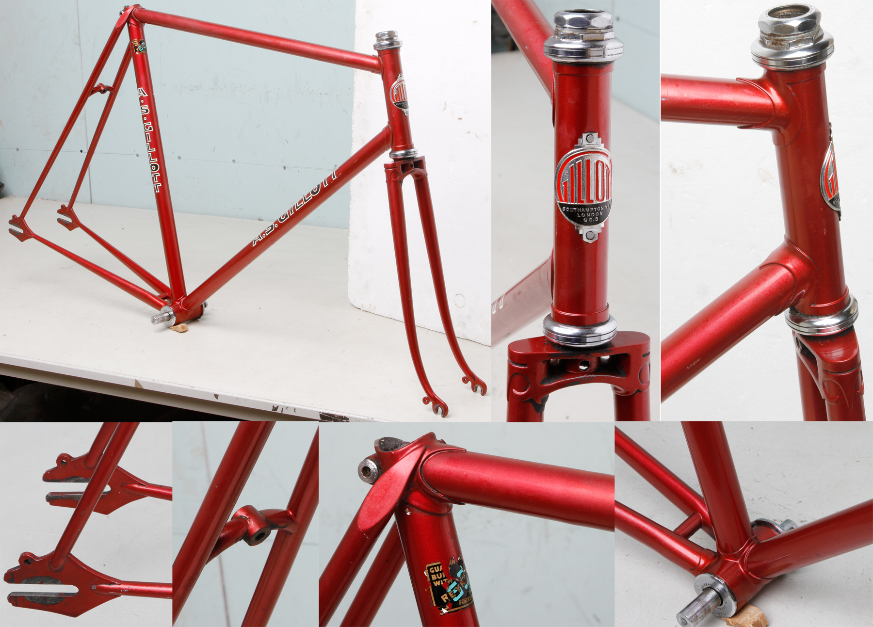 GILLOTT ROAD TRACK FRAME 1969