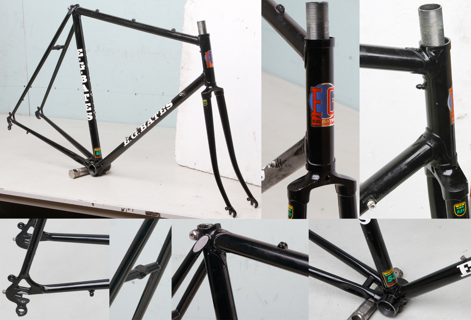 E G BATES ROAD FRAME c1990