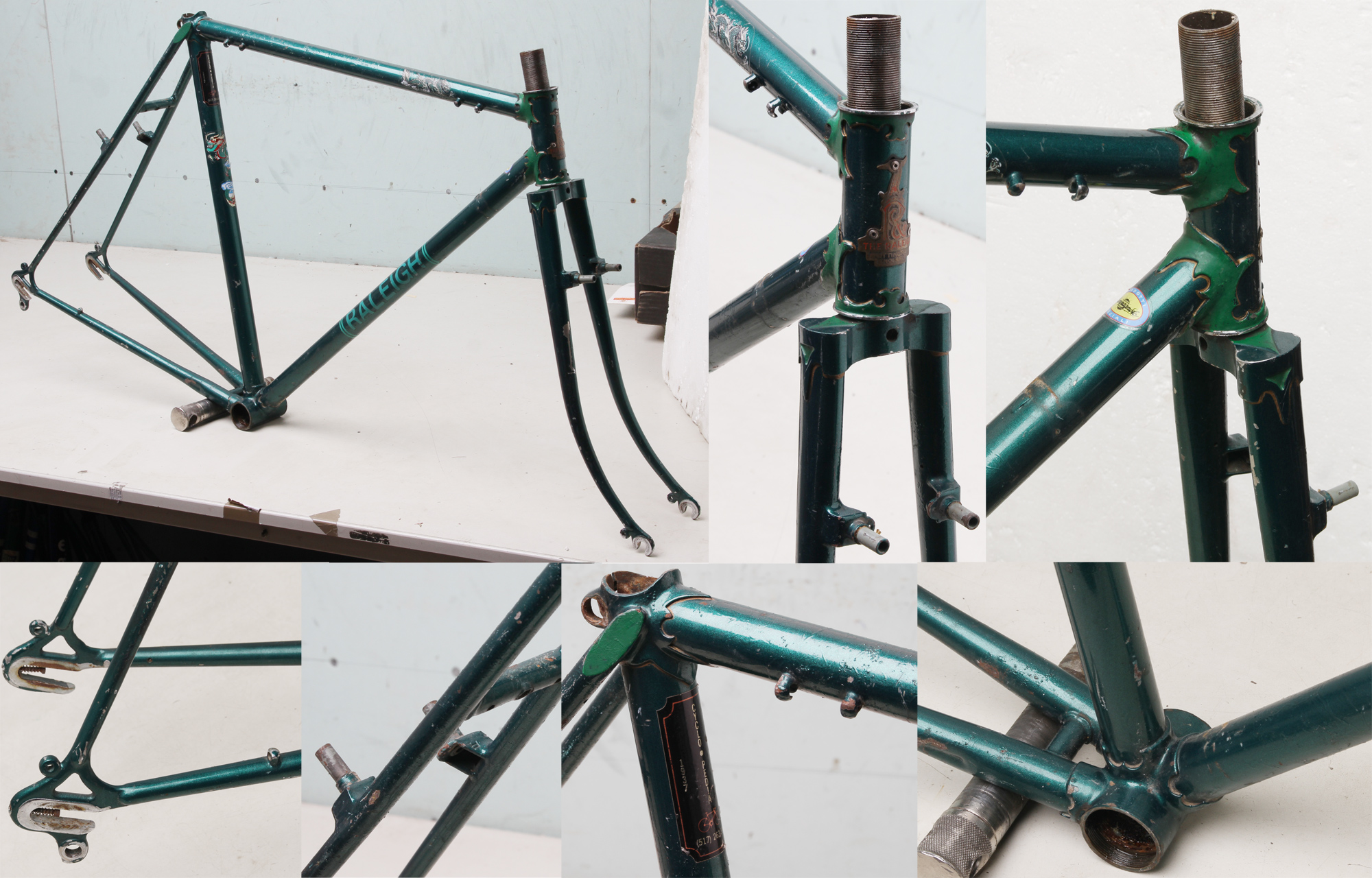Hilary Stone British/American bike frames page 1