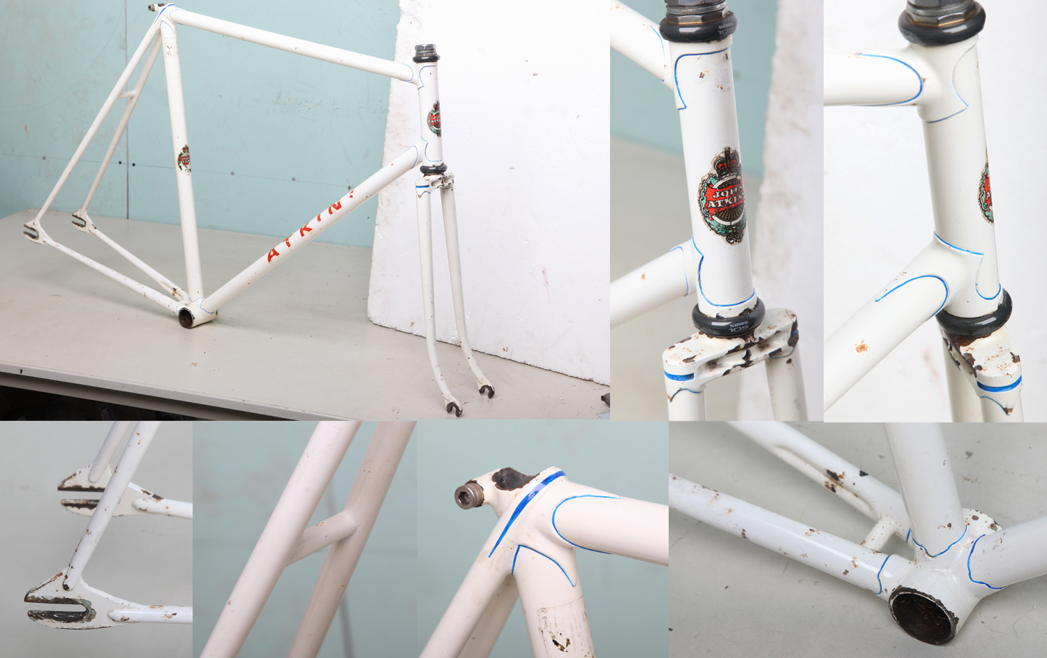 Hilary Stone Frames Track bike frames