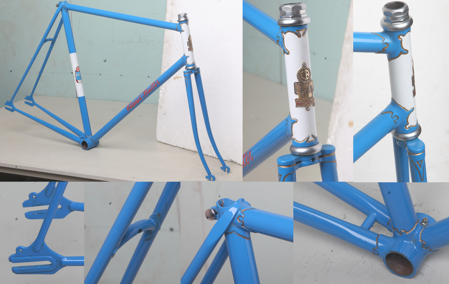 CLAUD BUTLER WORLD’S CHAMPIONSHIP MODEL ROAD TRACK FRAME 1955