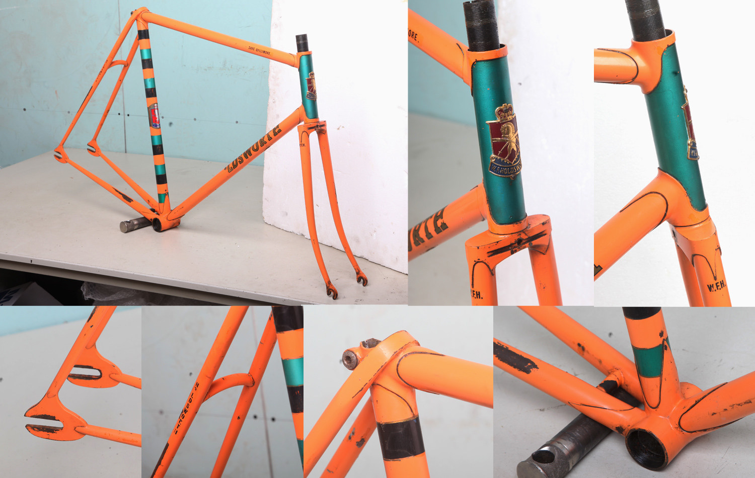 Frame Tubing: Aluminium