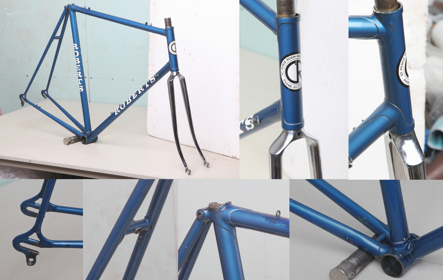 CHAS ROBERTS ROAD FRAME c1980