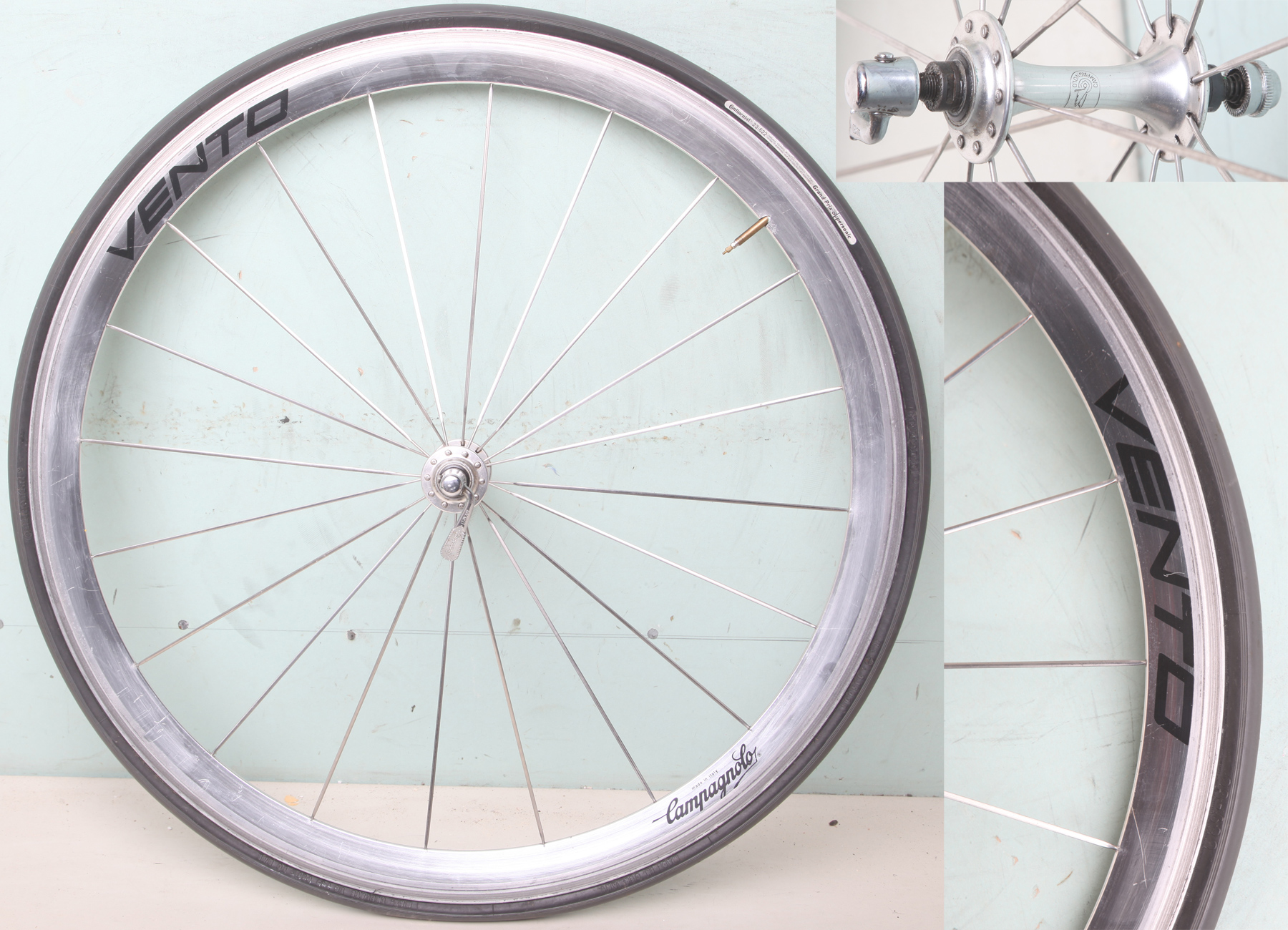 Hilary Stone Clincher Wheels with freewheel hubs
